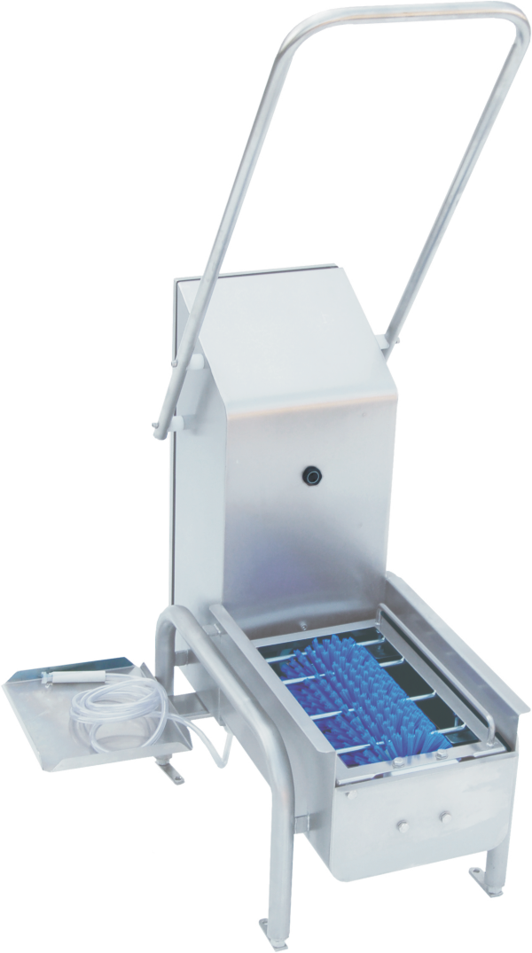 Sole-cleaning machine