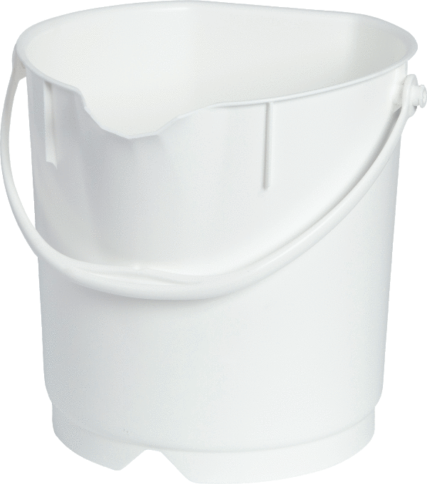 Plastic bucket 15 liters, with spout